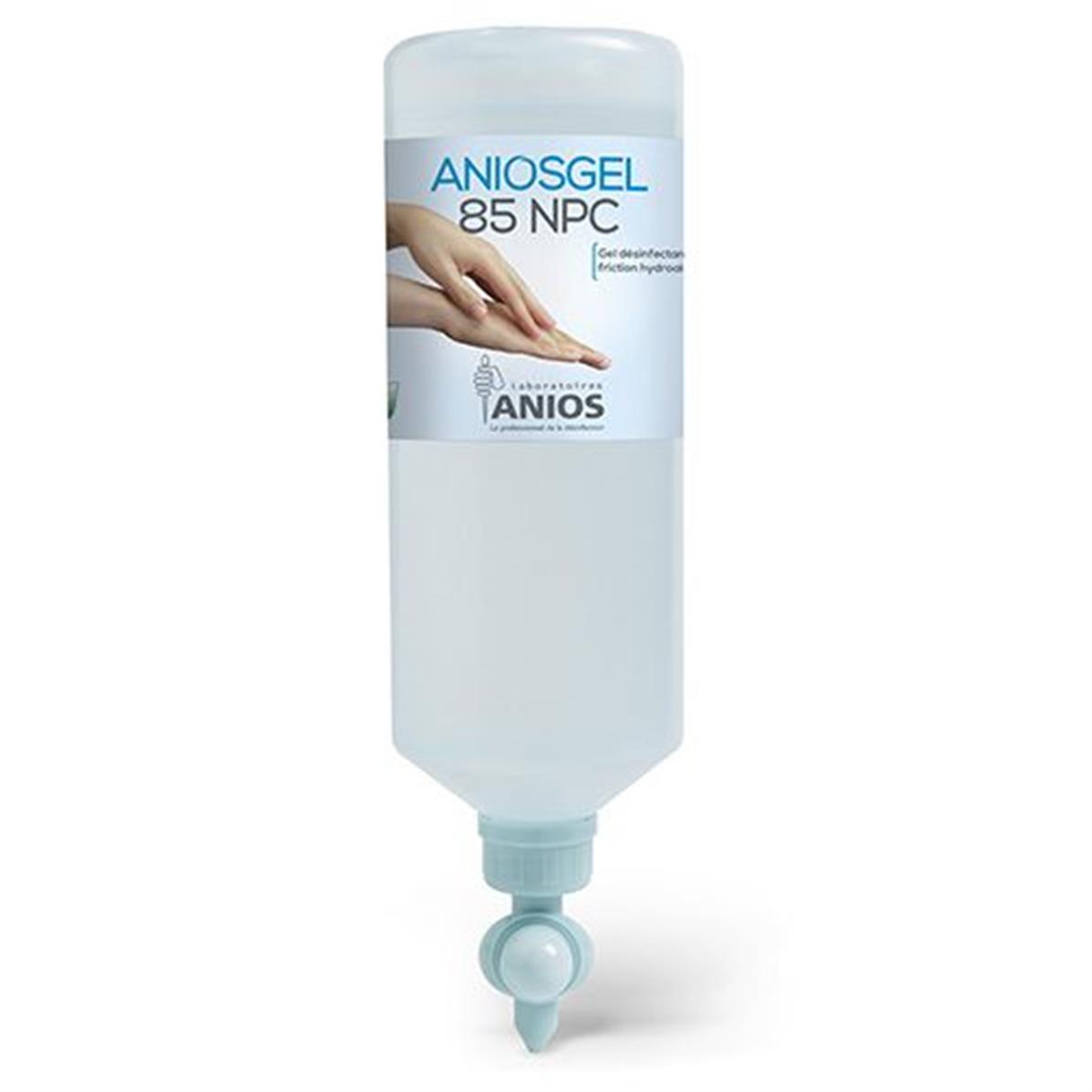 Aniosgel Hydroalcoolique 85 NPC 1 Litre Airless Anios - Dor Hygiène Médical